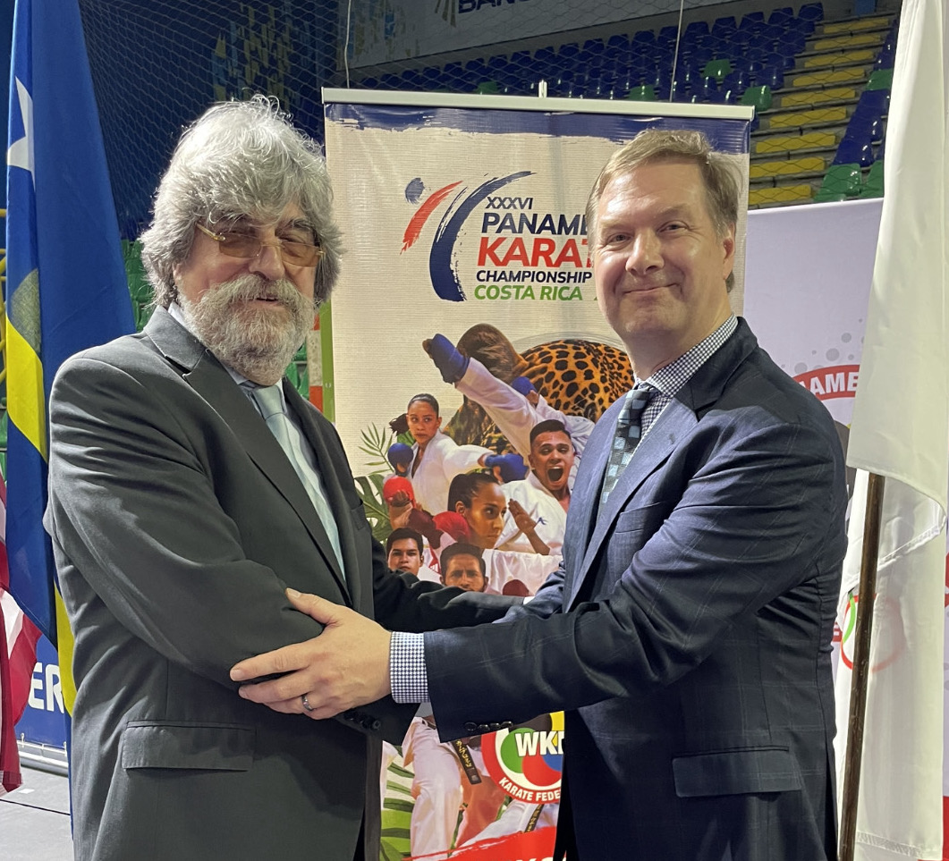 Craig Vokey Named 1st Vice President of PKF - Karate Canada - Karate Canada