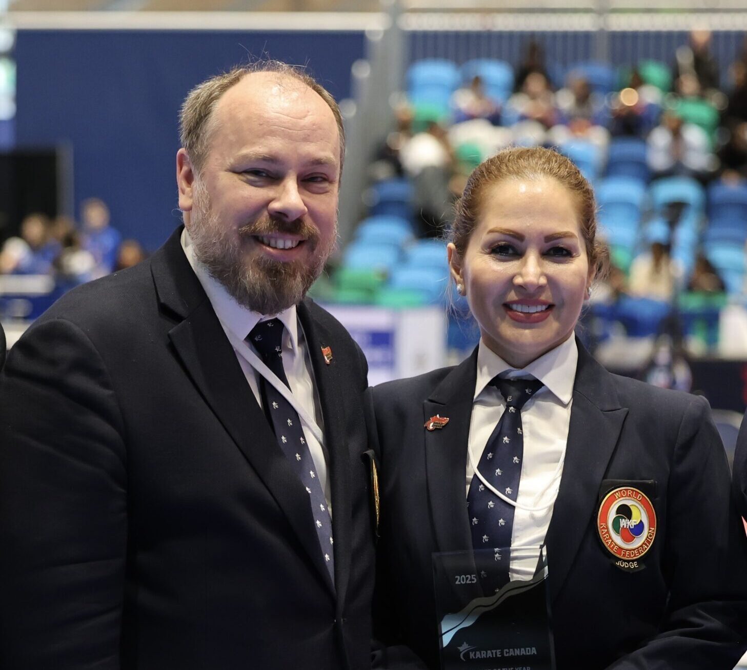 Maryam Kermani - 2025 Referee of the Year - Karate Canada - Karate Canada